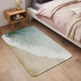 Abstract Waves Beach Art Front Door Mat Indoor Entrance, Sea Oil ...