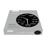 Decodyne Math Clock - Unique Wall Clock - Each Hour Marked By a Simple ...