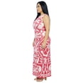 24seven Comfort Essential Curvy Abstract Print Sleeveless Round Neck ...