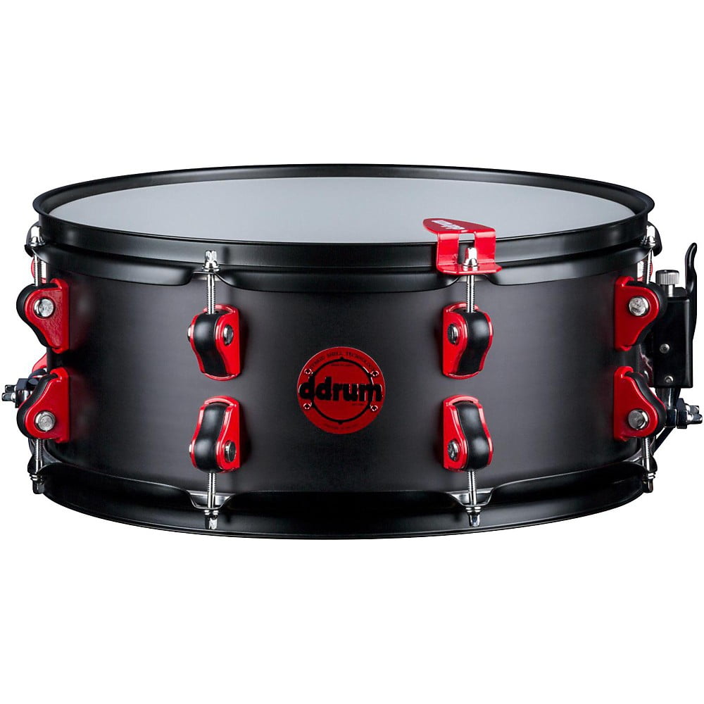 ddrum Exclusive Hybrid Snare Drum with Trigger 14 x 6 in. Black Satin ...
