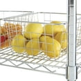 Hyper Tough 5-Tier Multipurpose Wire Shelving Rack, Chrome Color ...