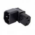 Xiwai Adapter IEC Male C14 to Up Direction Right Angled 90 Degree IEC Female C13 Power Extension ...