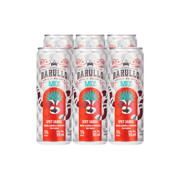 Barullo Mix Spicy Sandía - 24 Pack Barullo Bebida Preparada con Tequila ...