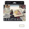Strathmore Creative Cards, Full Size, Fluorescent White with Deckle, 50 ...