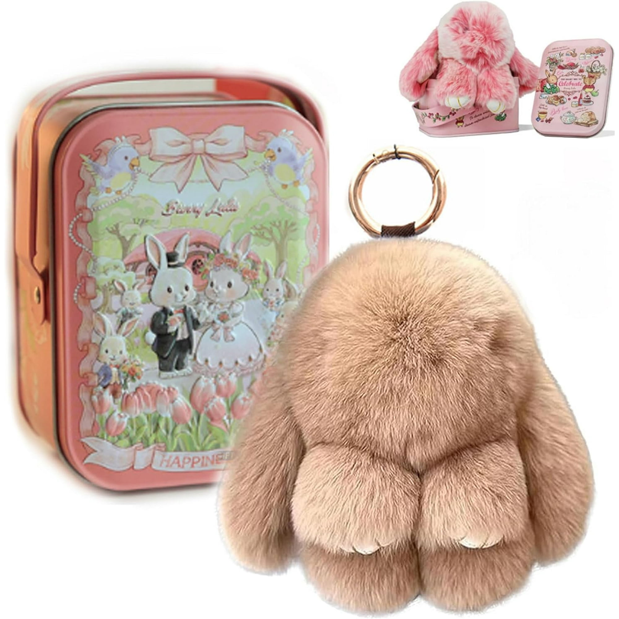 Click here for Gotyou Bunny Lulu Keychain With Tin  Bunnylulu Key... prices