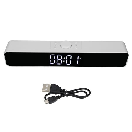 Wireless Soundbar Clock Speaker,G12 Wireless Bluetooth Clock Soundbar ...