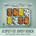 Cook With Color 8-Compartment Snackle Box, Charcuterie and Snack ...
