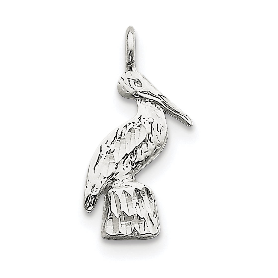 Sterling Silver Pelican Charm - Walmart.com - Walmart.com