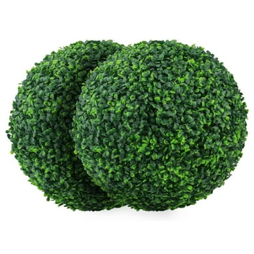 Regency International Topiary Flocked Boxwood Single Ball Topiary in ...