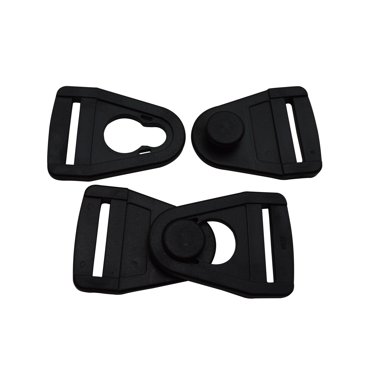 Webbing Strap Hook Black Webbing Connecting Clips for Luggage Bag ...