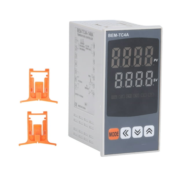 Mini Temperature Controller, Relay Alarm Digital Display Thermostat ...