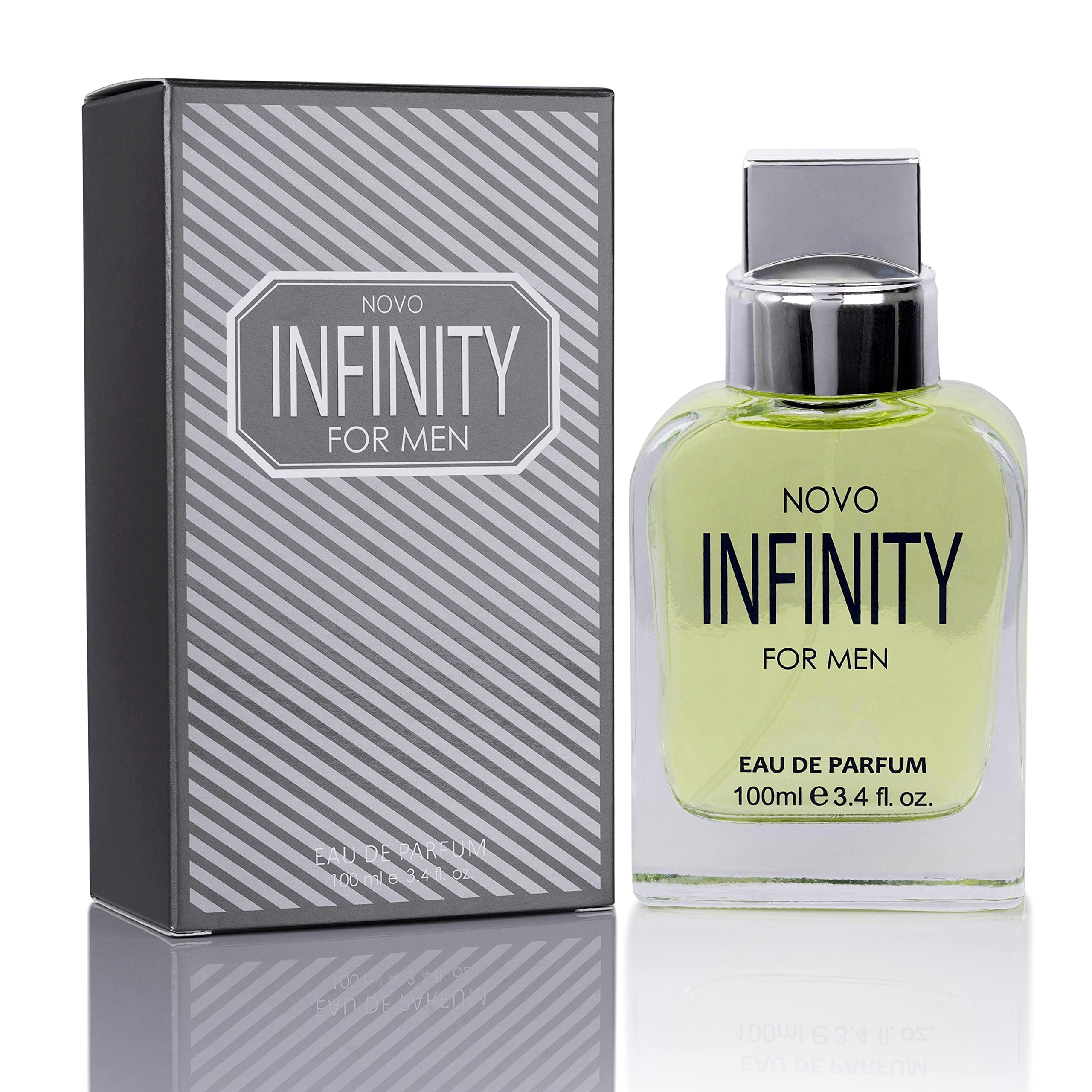 Novo Infinity para hombres - Eau de parfum en spray de 3.4 onzas ...