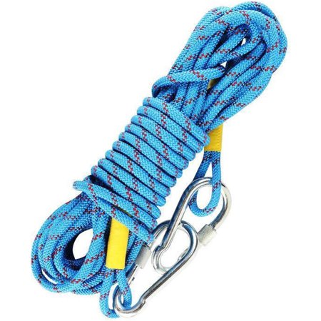 Outdoor climbing rope 10m climbing rope belt 8cm steel hook climbing ...
