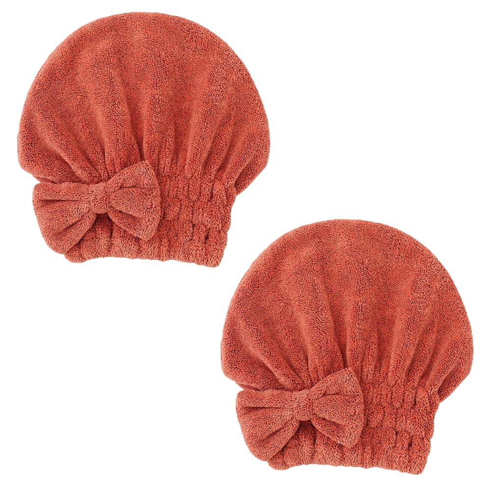 Microfiber Hair Towel Cap, 2 Pack Hair Towel Wrap for Women - Walmart.com