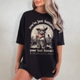 CLOTEX Funny Western Cat Graphic Tee - Vintage Cowboy Cat Shirt for Cat ...