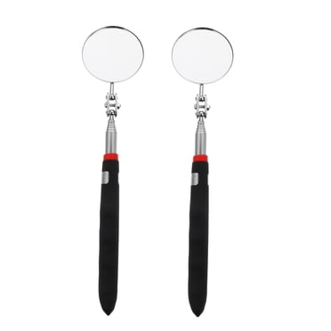 General Tools Magnetic Base Inspection Mirrors, 3 1/2 in x 2 in ...