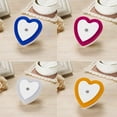 AQITTI Heart Shape Plug-In Intelligent Light Sensor Control Led Night ...