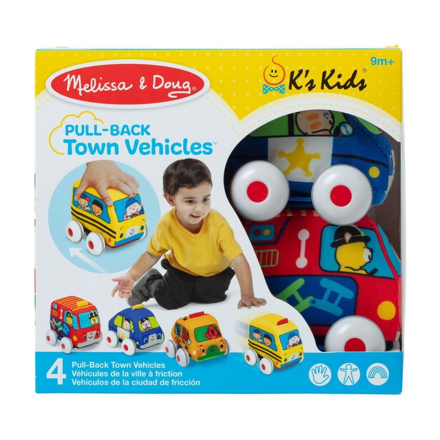 Click here for Melissa & Doug Ks Kids Pull-Back Vehicle Set - Sof... prices