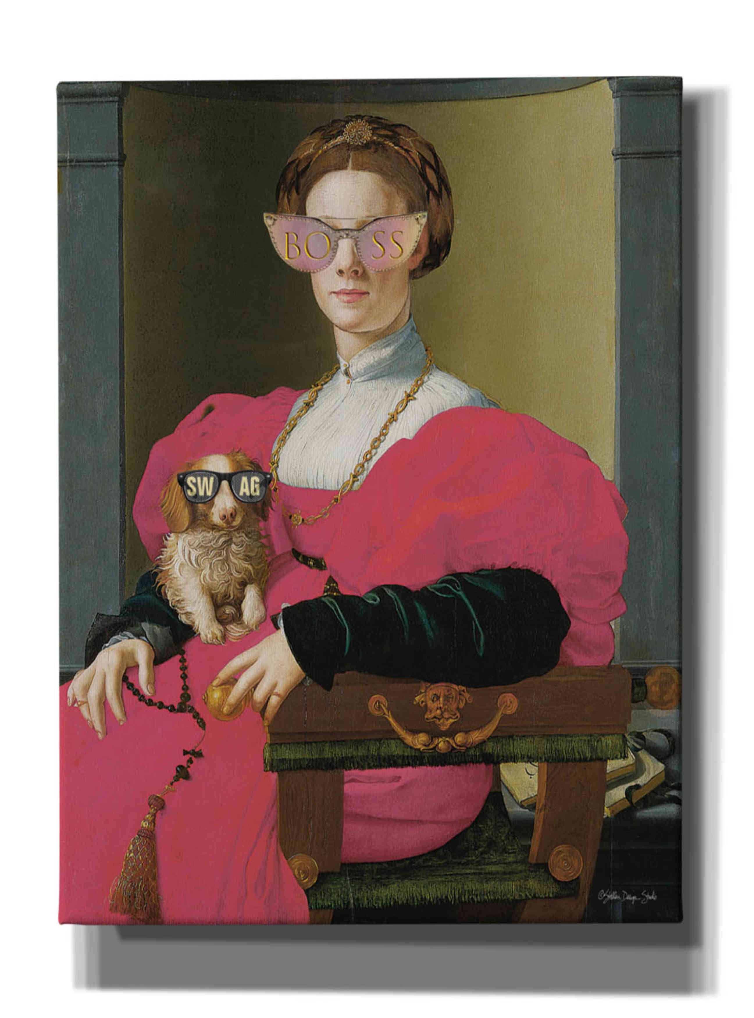 Epic Graffiti 'Boss Lady' by Stellar Design Studio, Canvas Wall Art, 40 ...