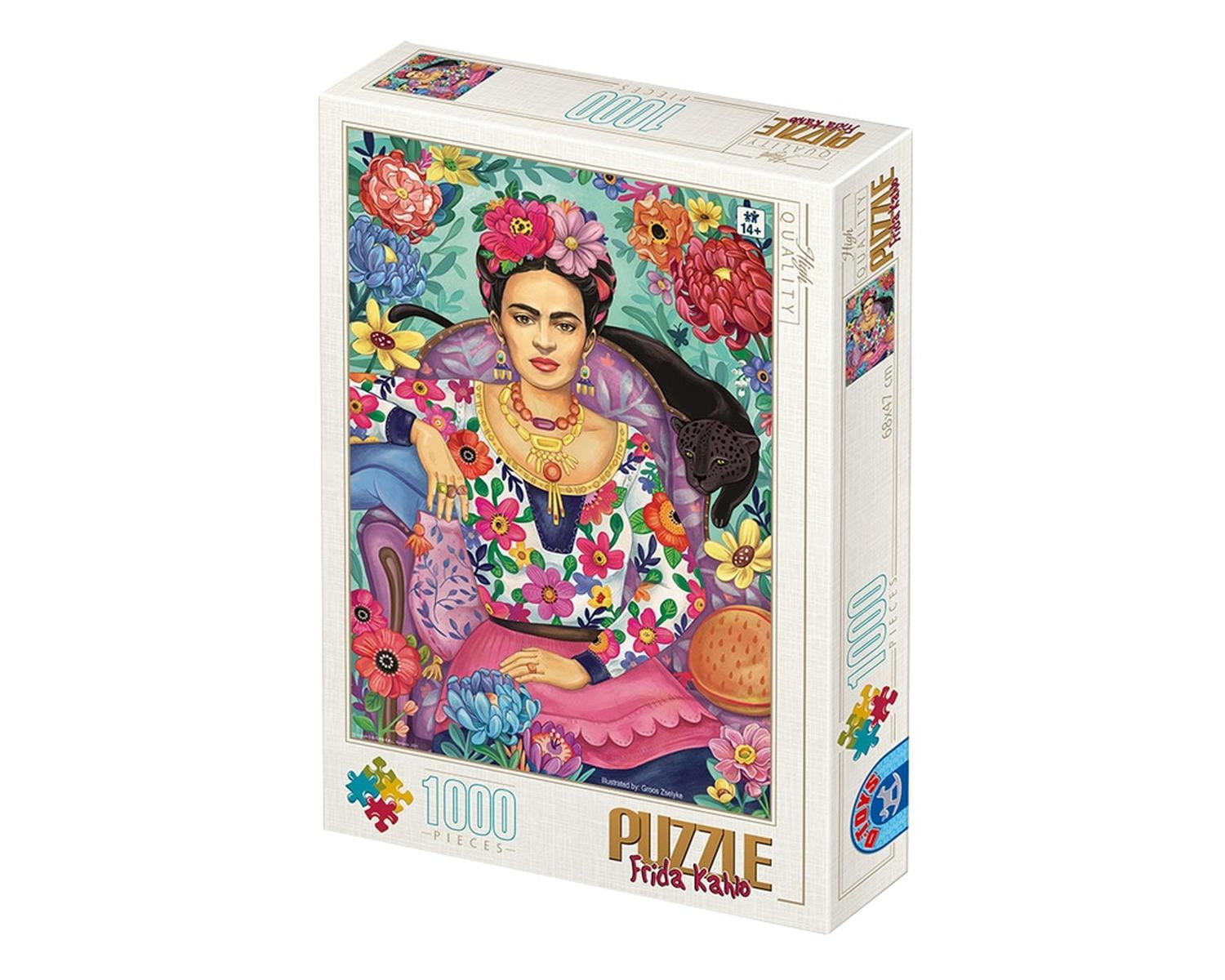 Rompecabezas Groos Zselyke Frida Kahlo 1000 Piezas D-TOYS Groos Zselyke ...