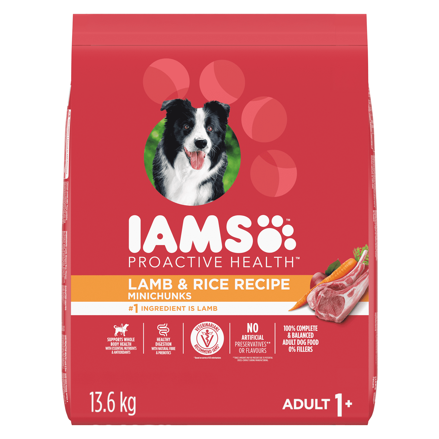 Click here for Iams Minichunks Adult Dry Dog Food Lamb & Rice Rec... prices