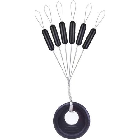 Angling Rubber Bead Float grip stops cylindrical shape. Float fishing ...