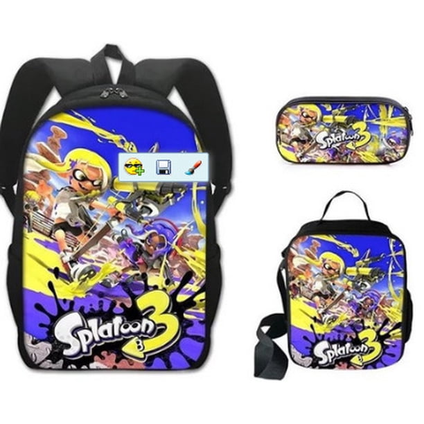 Cartoon Backpack Pencil Case Jet Fighter Primary And Secondary School ...