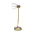 Mainstays Gold Metallic Task Lamp with Goose Neck, Gold- 20"H - Walmart.com