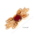 5pcs Chinese Cheongsam Buckle Traditional Bowknot Fasteners Bowknot ...