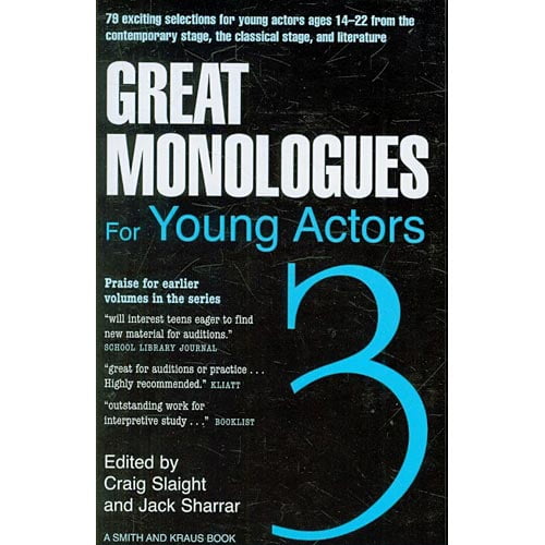Monologues For Young Actors