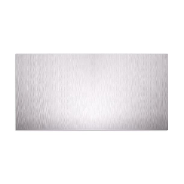 Fasade - Ripple Vertical Matte White Decorative Wall Panel - Fast and ...