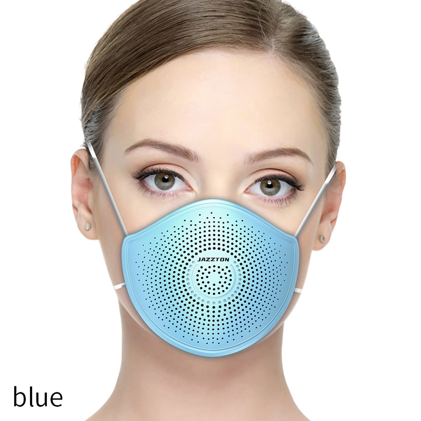 EQWLJWE Adult's Silicone Mask Solid Color Reusable Ear Hook Size ...