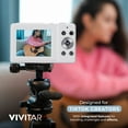 Vivitar Popsnap Compact Digital Camera, White, 16X Zoom, 1080p, Built ...