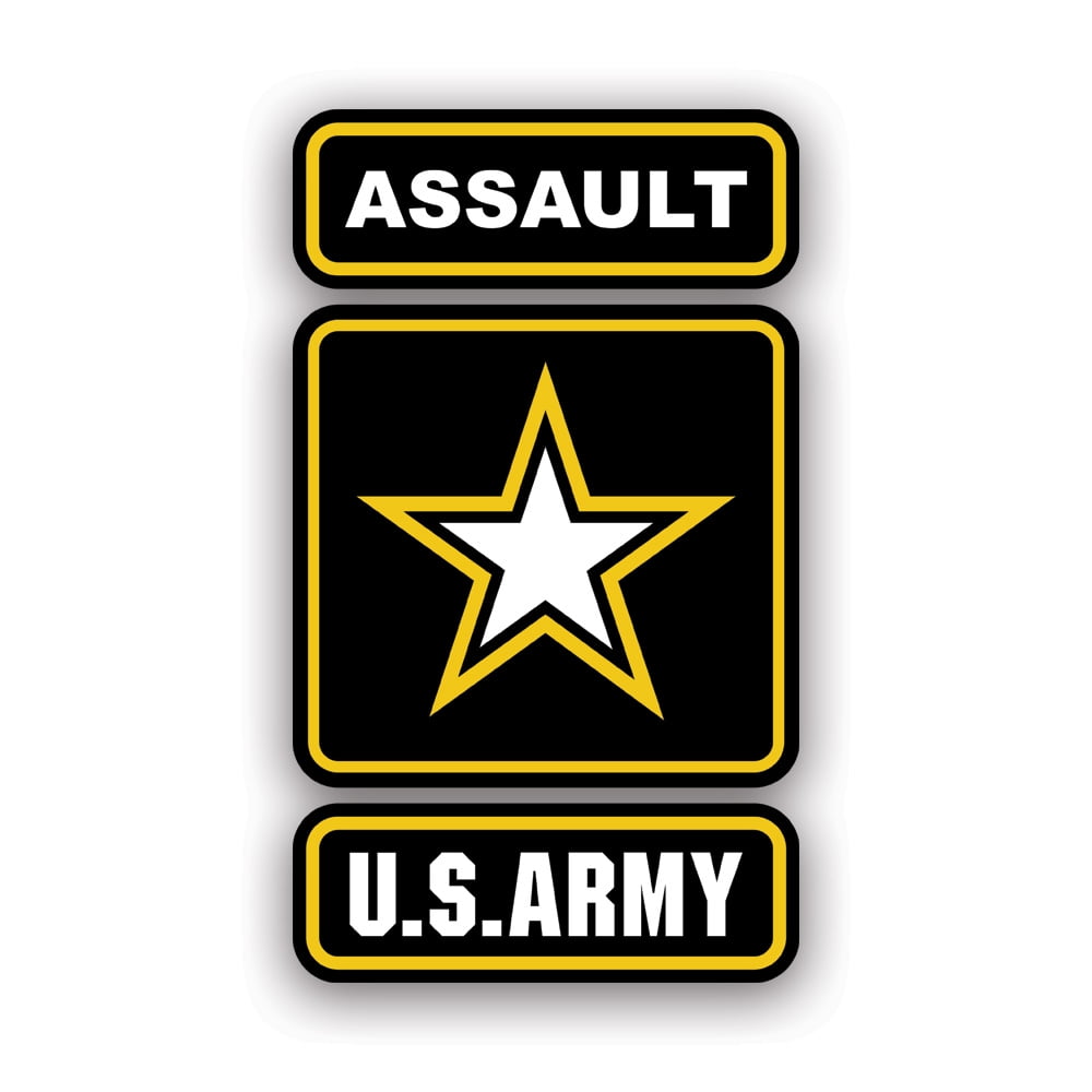 Army Assault Sticker Decal - Self Adhesive Vinyl - Weatherproof - Made ...