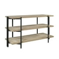 Brown Finish Console Storage Unit Modern-Rustic Design Perfect for ...