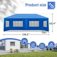 UBesGoo 10'x20' Waterproof Canopy Tent for Backyard Large Events with ...