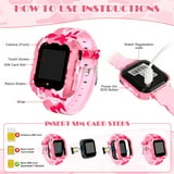 CJC 4G Smart Watch for Kids, Smartwatch Phone with GPS, SOS, WiFi, HD ...