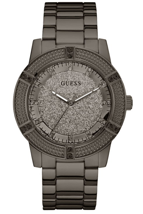 GUESS Target Gunmetal Watch U1347L4 - Walmart.com