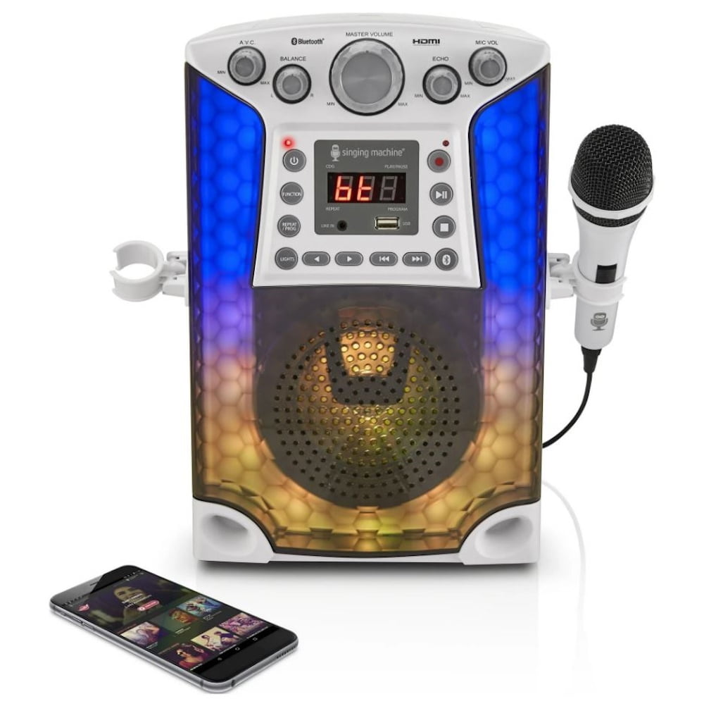 Restored The Singing Machine SML633 Bluetooth CD+G Karaoke System ...