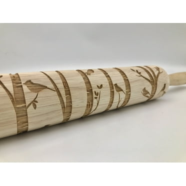 Stodola Engraved Large Rolling Pin with Bandana Paisley Print - Walmart.com