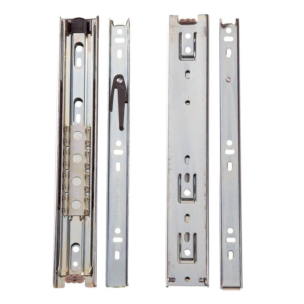 RV Designer D422 Full Extension 45MM Ball RV Drawer 22" Bearing Slide ...