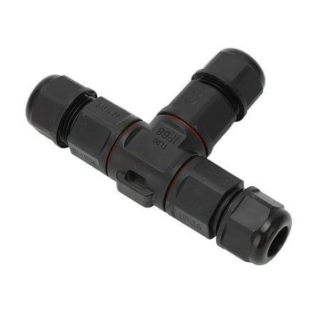 3 Way Junction Box Connector, Sealing Waterproof 3 Pole Cable Connector ...