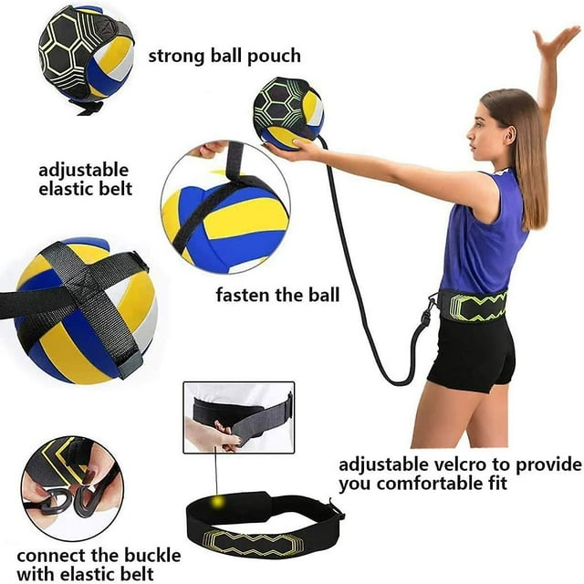 Volleyball Training Equipment Aid, Solo Soccer Trainer, Solo Practice ...