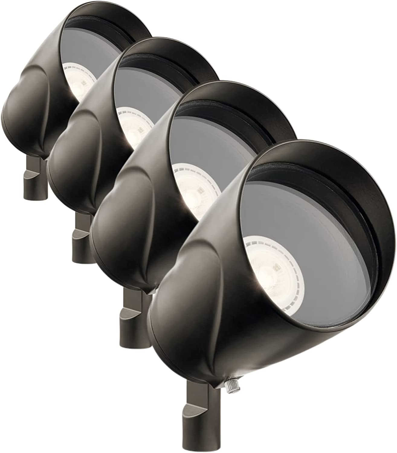 NICOR Low-Profile Emergency Back-Up Light Fixture with 2 Lights, Self ...