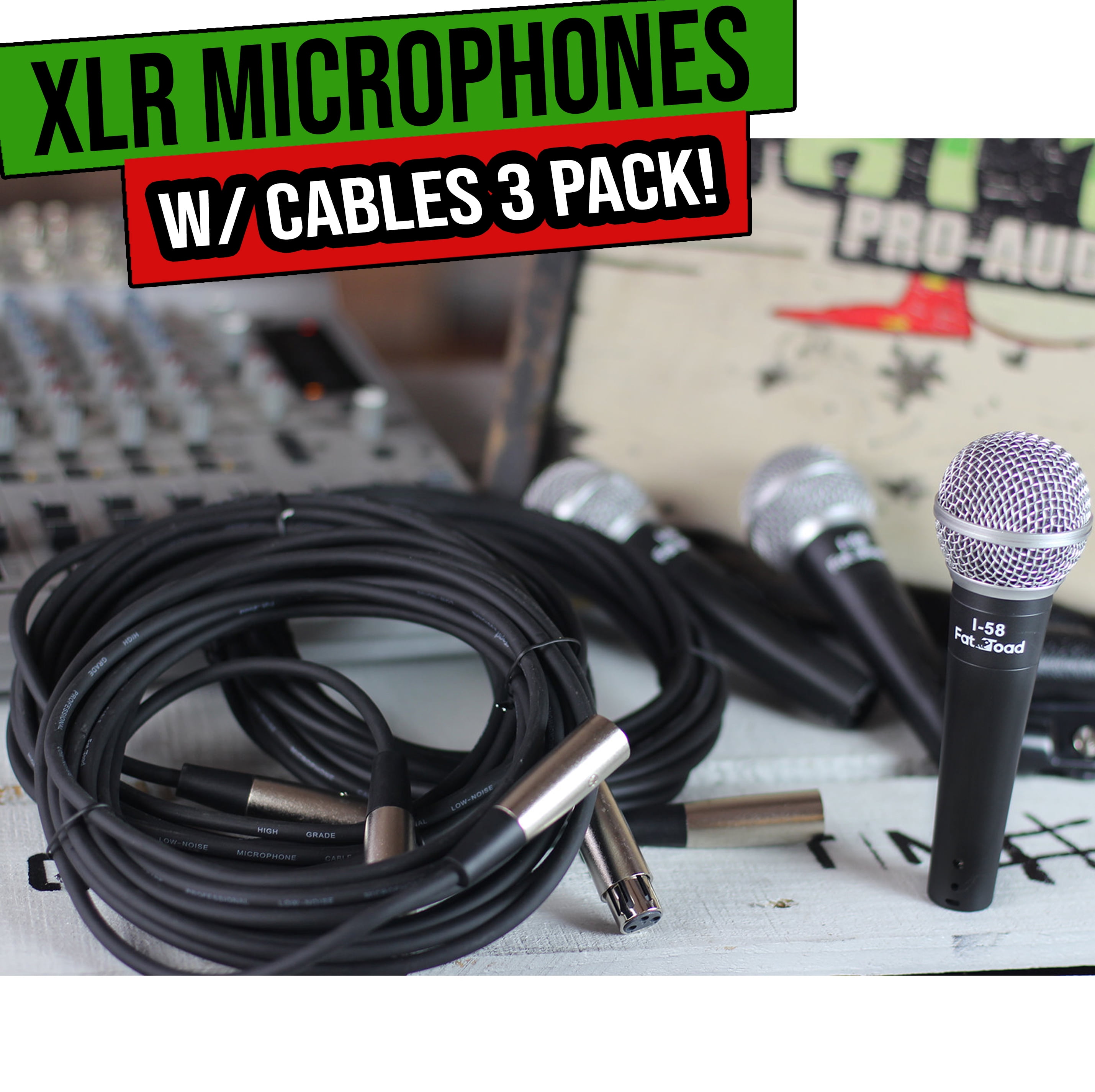 Instrument Vocal Microphones - Wired Singing Handheld Recording Studio ...