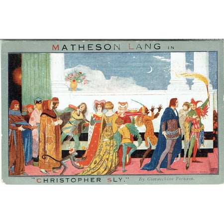 Christopher Sly By Giovacchino Forzano Print By ® The Michael Diamond ...