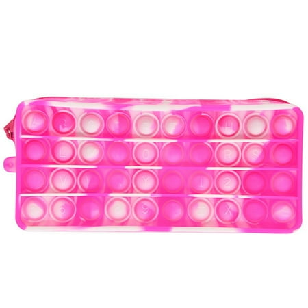 Fidget Pencil Case, Pop Bubble Pencil Case Fidget Toy for School ...
