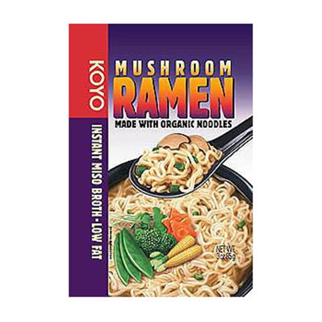 Koyo Foods Mushroom Dry Ramen - 12 x 2 OZ - Walmart.com
