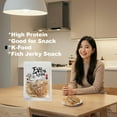 Filefish Fillet Jerky Dried Fish Snack High in Protein Korean Roasted ...