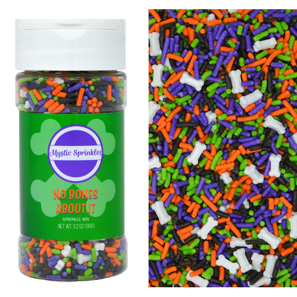 Mystic Sprinkles No Bones About It Sprinkle Mix 3.2 Ounce Bottle ...